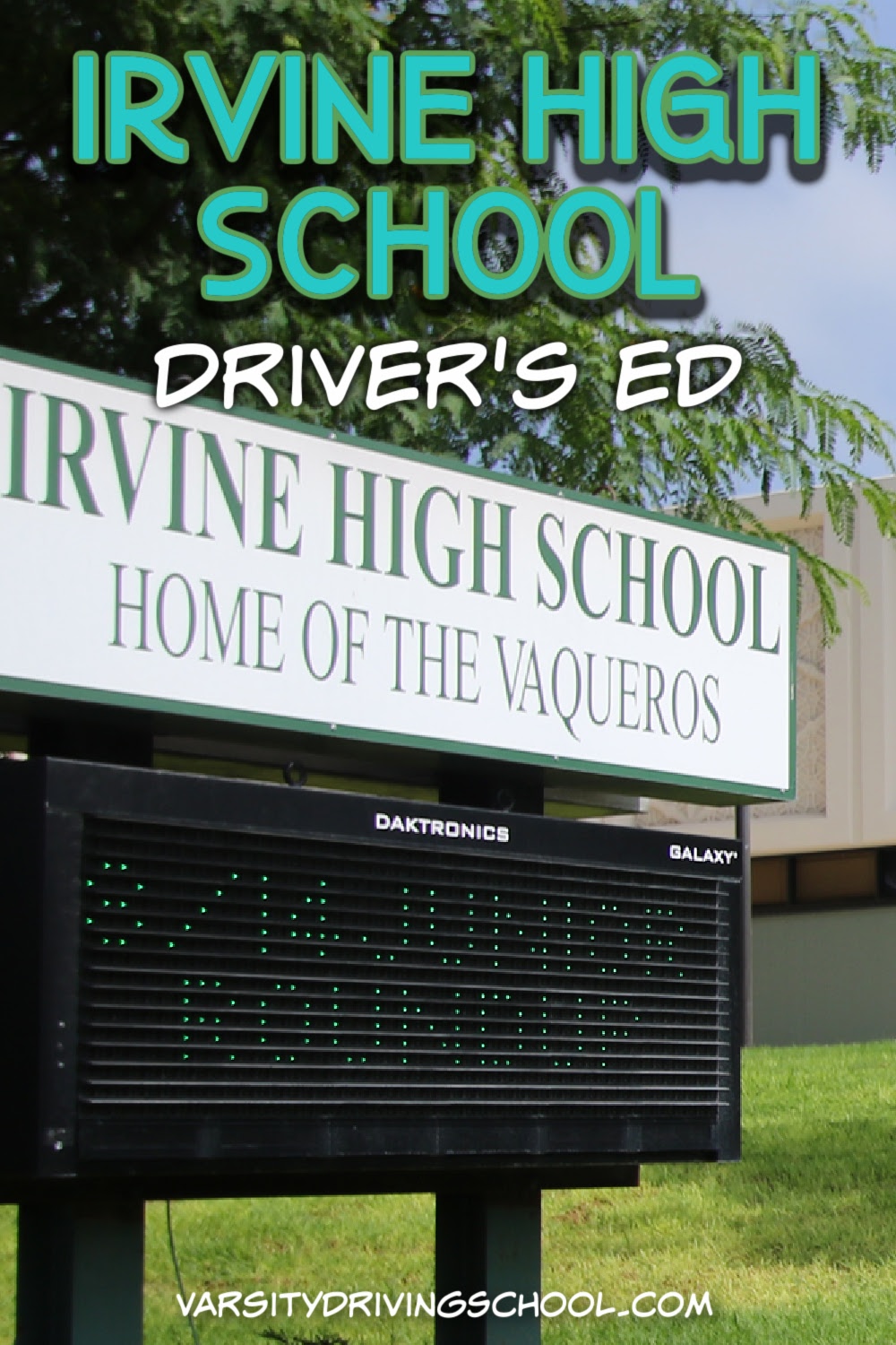 Best Irvine High School Drivers Ed - Varsity Driving School