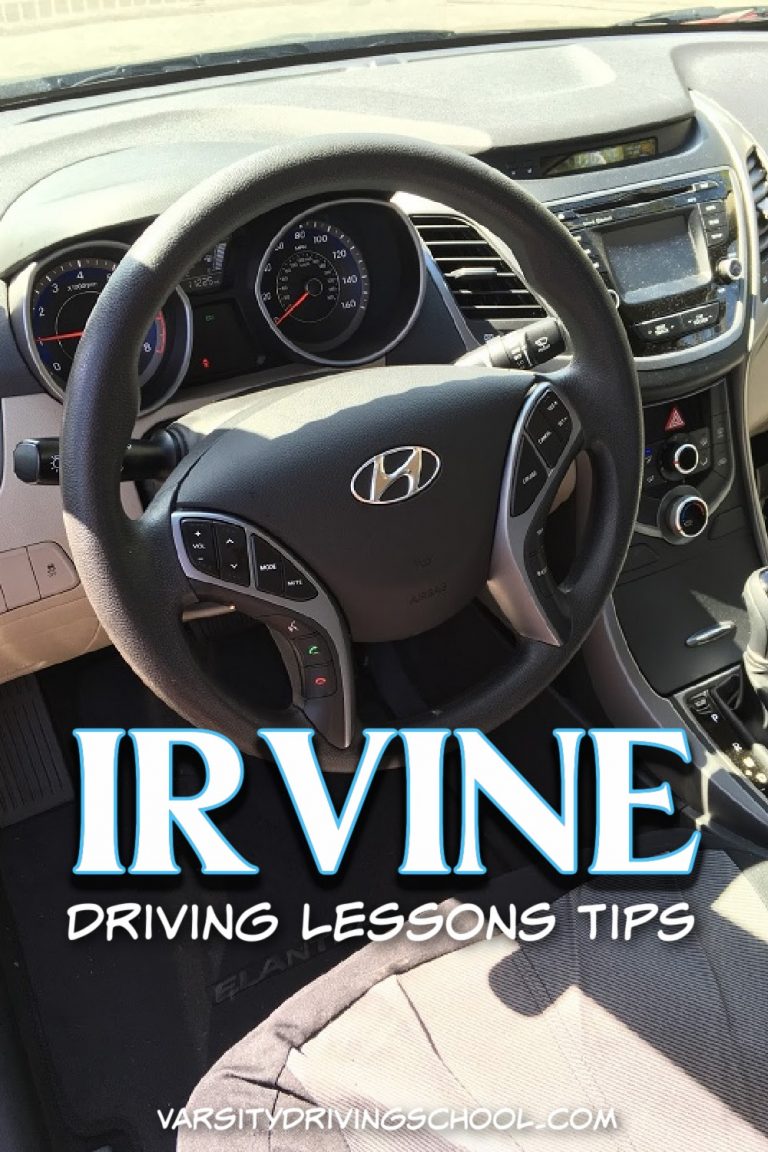 Irvine Driving Lessons Tips to Pass your DMV Test - Varsity Driving School