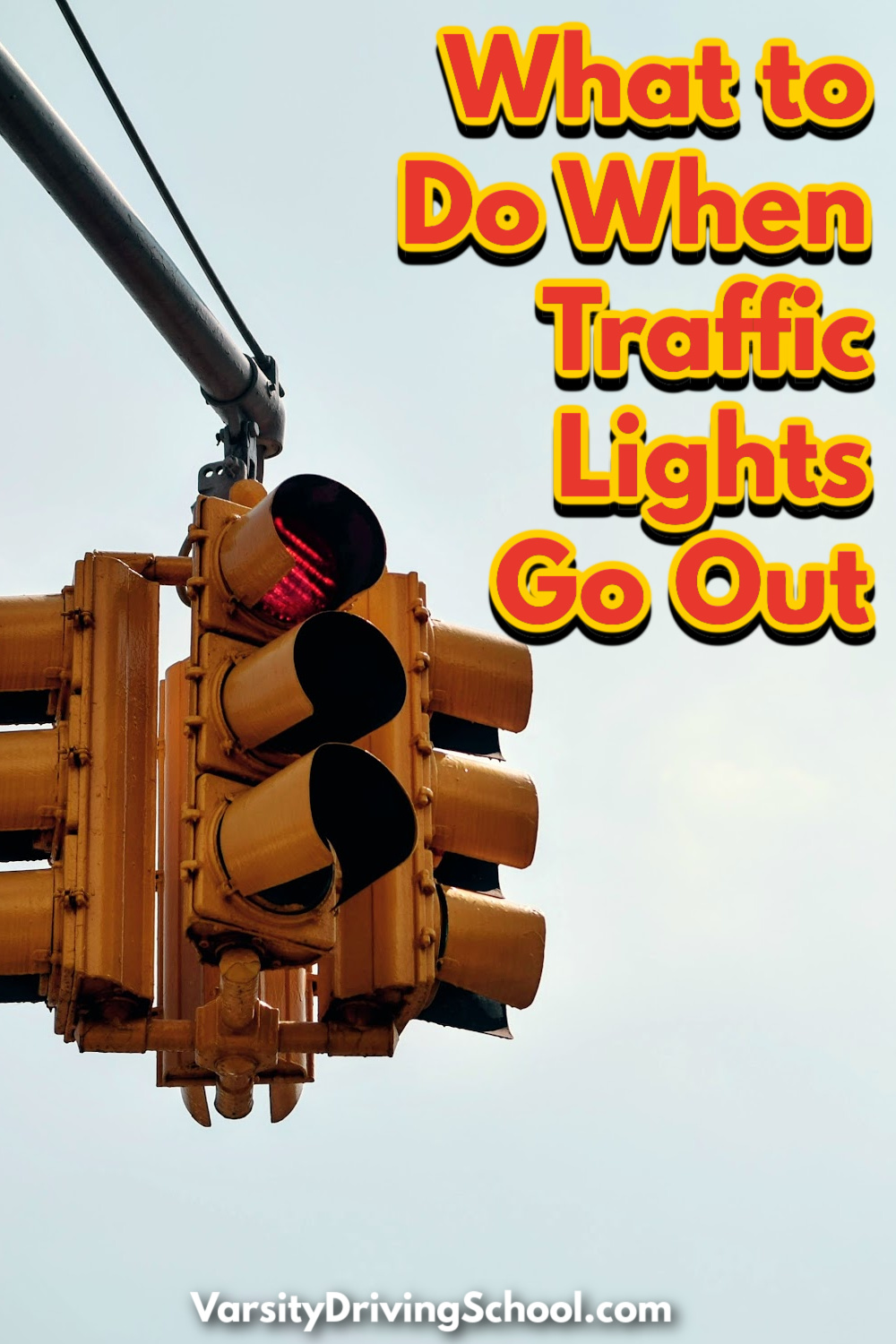 What to do if Traffic Lights Go Out - Varsity Driving School